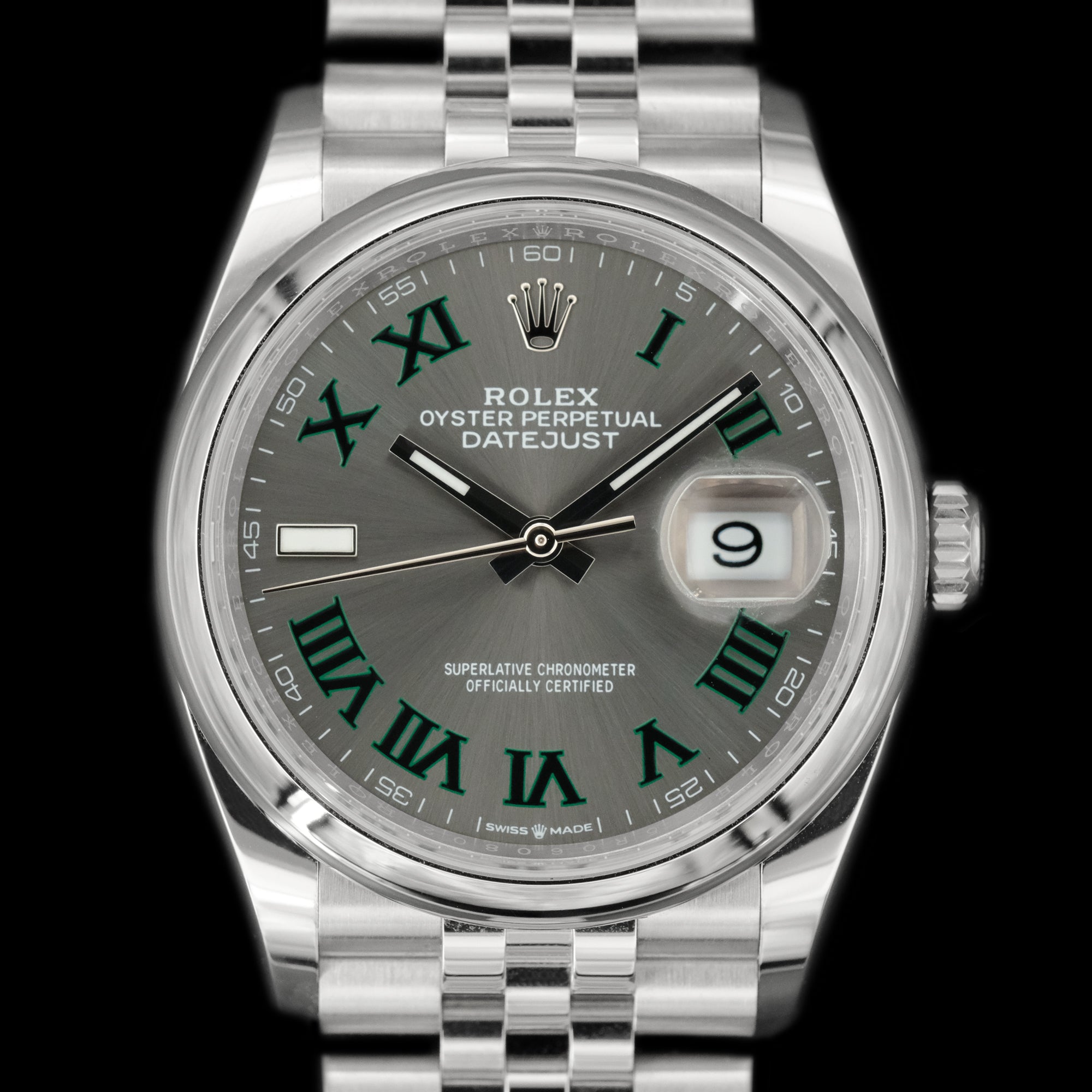 Rolex Datejust 36 Wimbledon 126200 Full-Set del 2025 | Relojes de Lujo ...