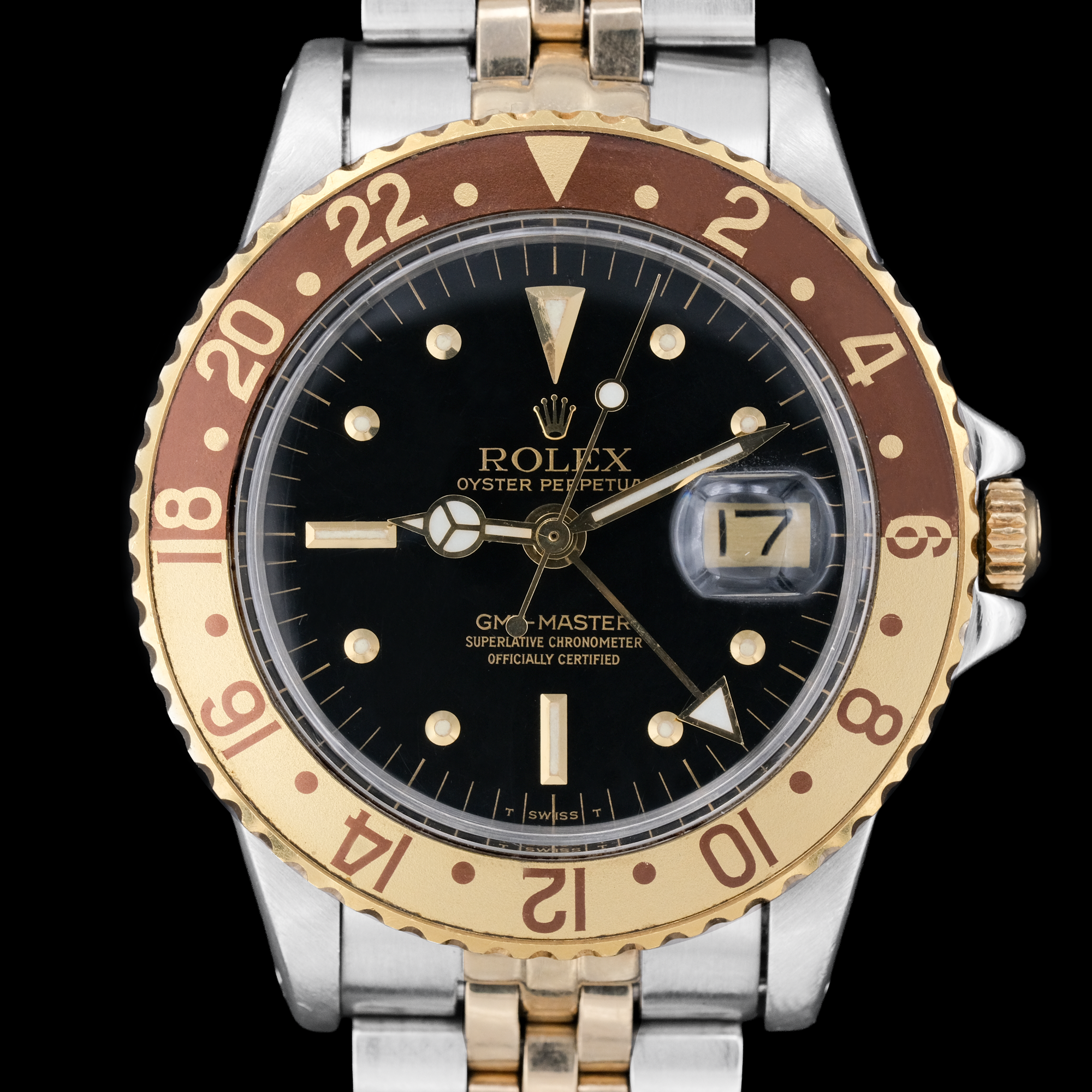 Rolex GMT vintage 1675 "Root Beer" de 1979 | Relojes de Lujo Mexico ...