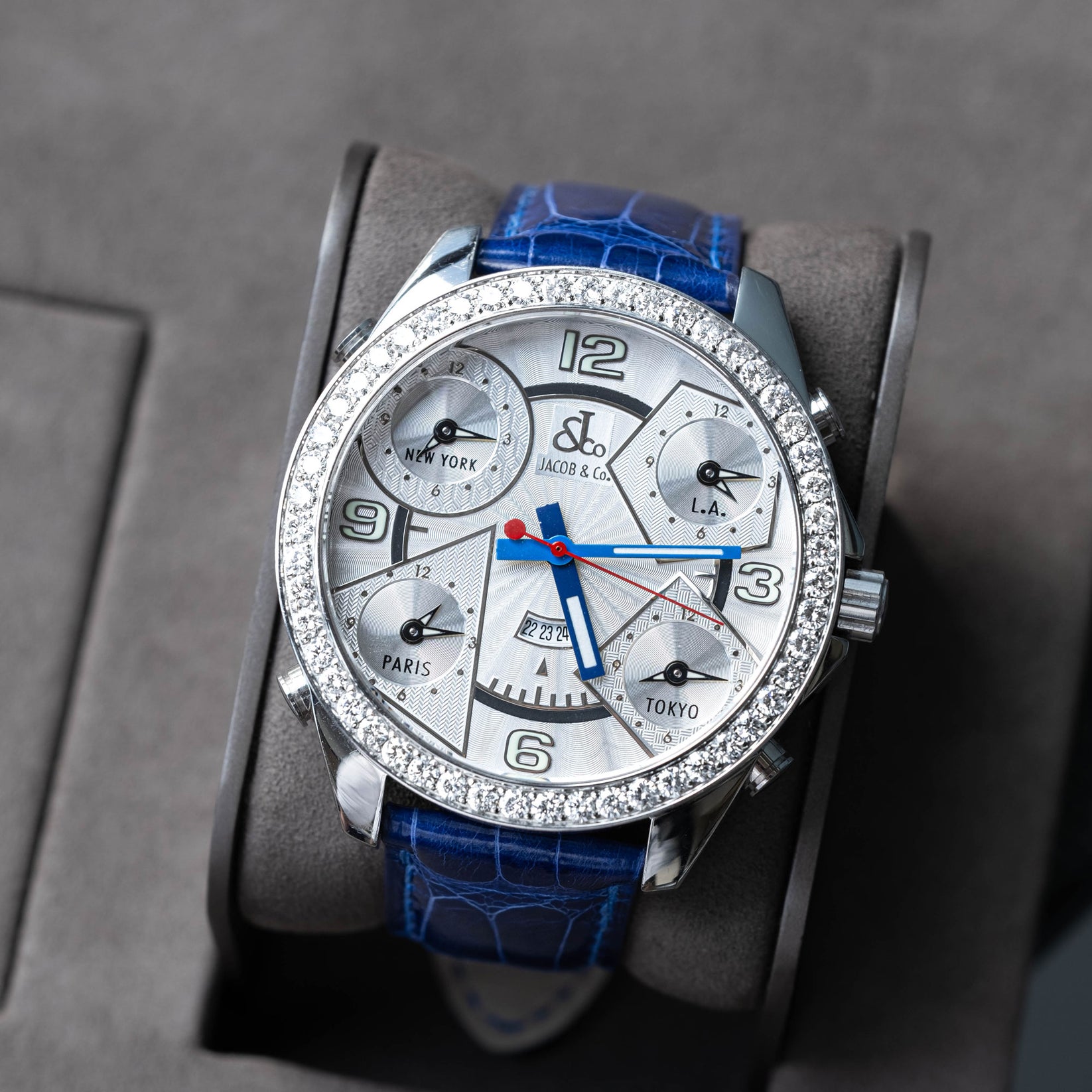 Jacob & Co. Five time Zone ref.J-3 del 2000 | Relojes de Lujo México ...